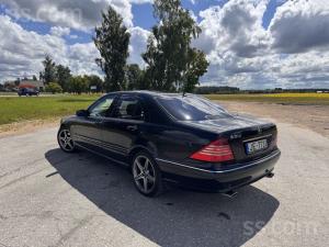 Melns Mercedes-Benz S 350 2004 Rīga, ar dzinēja tilpumu 3.70 L un nobraukumu 343 tūkst. km par 3500 €, foto 4 vietnē AUTOMOTO.COM.LV