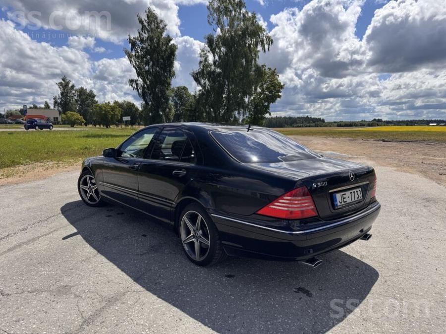 Melns Mercedes-Benz S 350 2004 Rīga, ar dzinēja tilpumu 3.70 L un nobraukumu 343 tūkst. km par 3500 €, foto 4 vietnē AUTOMOTO.COM.LV
