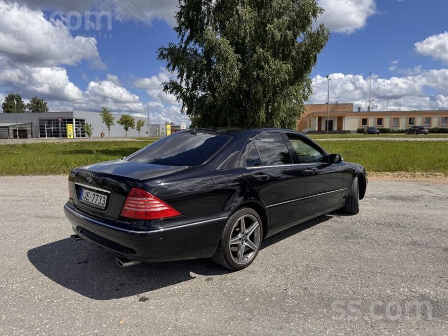 Melns Mercedes-Benz S 350 2004 Rīga, ar dzinēja tilpumu 3.70 L un nobraukumu 343 tūkst. km par 3500 €, foto 5 vietnē AUTOMOTO.COM.LV