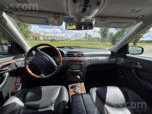 Melns Mercedes-Benz S 350 2004 Rīga, ar dzinēja tilpumu 3.70 L un nobraukumu 343 tūkst. km par 3500 €, foto 6 vietnē AUTOMOTO.COM.LV
