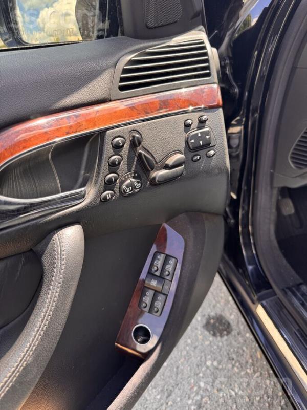 Melns Mercedes-Benz S 350 2004 Rīga, ar dzinēja tilpumu 3.70 L un nobraukumu 343 tūkst. km par 3500 €, foto 7 vietnē AUTOMOTO.COM.LV