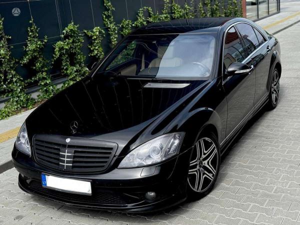 Black Mercedes-Benz S 350 2005 in Klaipeda, with an engine capacity of 3.50 L and mileage of 385 thousand km for 5700 €, photo 3 on AUTOMOTO.COM.LV