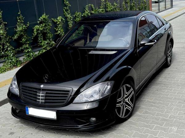 Melns Mercedes-Benz S 350 2005 Klaipėda, ar dzinēja tilpumu 3.50 L un nobraukumu 385 tūkst. km par 5850 €, foto 3 vietnē AUTOMOTO.COM.LV
