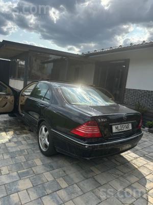 Melns Mercedes-Benz S 350 2005 Liepāja, ar dzinēja tilpumu 3.70 L un nobraukumu 240 tūkst. km par 1000 €, foto 14 vietnē AUTOMOTO.COM.LV