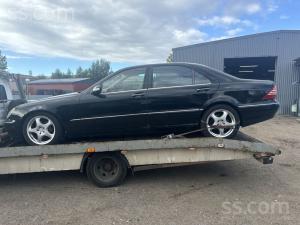Melns Mercedes-Benz S 350 2005 Liepāja, ar dzinēja tilpumu 3.70 L un nobraukumu 240 tūkst. km par 1000 €, foto 15 vietnē AUTOMOTO.COM.LV