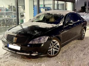 Melns Mercedes-Benz S 350 2006 Klaipėda, ar dzinēja tilpumu 3.50 L un nobraukumu 375 tūkst. km par 6700 €, foto 8 vietnē AUTOMOTO.COM.LV