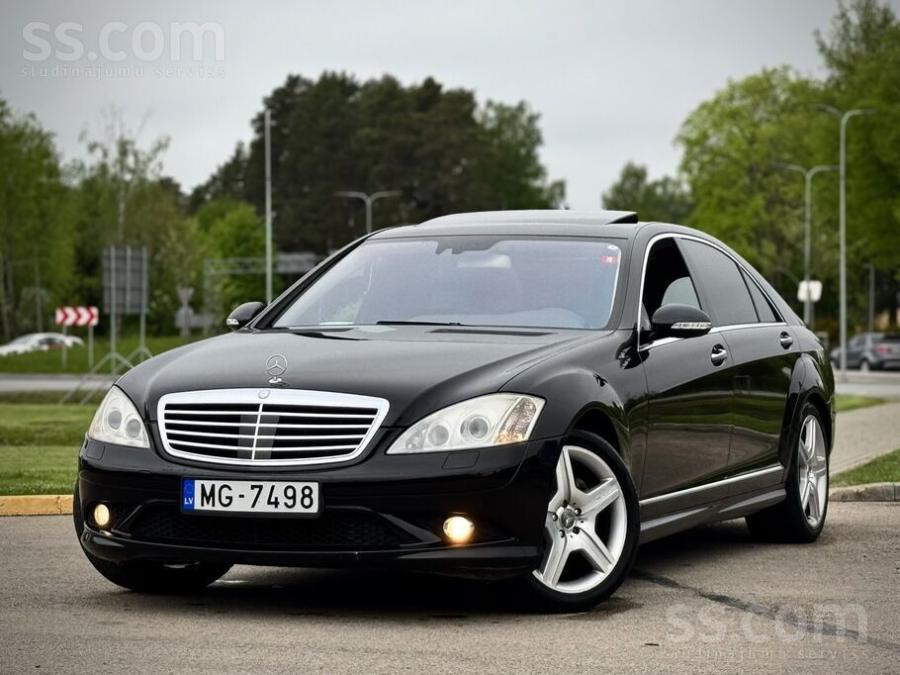 Черный Мерседес С 350 2006 в Рига, объемом двигателя 3.50 л и пробегом 270 тыс. км за 6000 €, фото 1 на AUTOMOTO.COM.LV