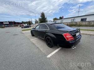 Black Mercedes-Benz S 350 2006 in Riga, with an engine capacity of 3.50 L and mileage of 325 thousand km for 5950 €, photo 10 on AUTOMOTO.COM.LV