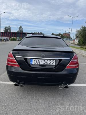 Melns Mercedes-Benz S 350 2006 Rīga, ar dzinēja tilpumu 3.50 L un nobraukumu 325 tūkst. km par 4999 €, foto 5 vietnē AUTOMOTO.COM.LV