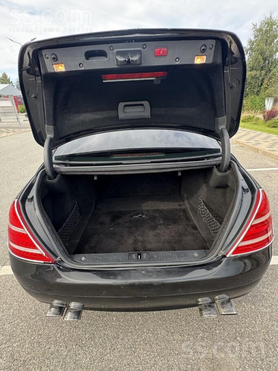 Melns Mercedes-Benz S 350 2006 Rīga, ar dzinēja tilpumu 3.50 L un nobraukumu 325 tūkst. km par 4999 €, foto 14 vietnē AUTOMOTO.COM.LV
