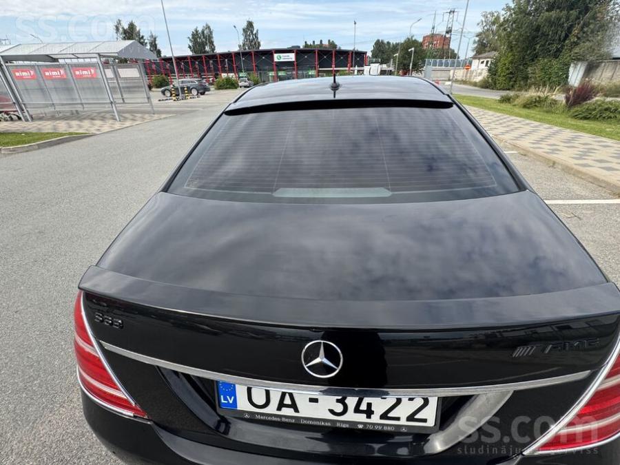 Melns Mercedes-Benz S 350 2006 Rīga, ar dzinēja tilpumu 3.50 L un nobraukumu 325 tūkst. km par 4999 €, foto 15 vietnē AUTOMOTO.COM.LV
