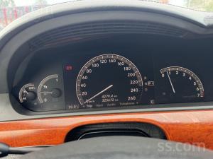 Melns Mercedes-Benz S 350 2006 Rīga, ar dzinēja tilpumu 3.50 L un nobraukumu 325 tūkst. km par 4999 €, foto 26 vietnē AUTOMOTO.COM.LV