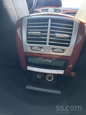 Melns Mercedes-Benz S 350 2006 Rīga, ar dzinēja tilpumu 3.50 L un nobraukumu 325 tūkst. km par 4999 €, foto 29 vietnē AUTOMOTO.COM.LV