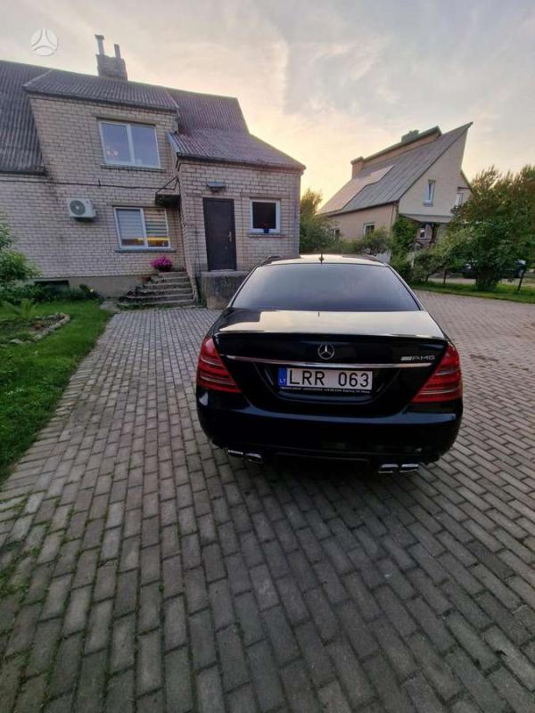 Melns Mercedes-Benz S 350 2006 Kretinga, ar dzinēja tilpumu 3.50 L un nobraukumu 331 tūkst. km par 4700 €, foto 10 vietnē AUTOMOTO.COM.LV