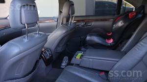Melns Mercedes-Benz S 350 2007 Rīga, ar dzinēja tilpumu 3.50 L un nobraukumu 0 tūkst. km par 4590 €, foto 16 vietnē AUTOMOTO.COM.LV