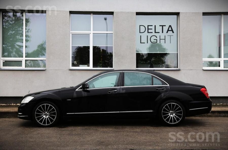 Melns Mercedes-Benz S 350 2010 Rīga, ar dzinēja tilpumu 3.00 L un nobraukumu 0 tūkst. km par 9000 €, foto 2 vietnē AUTOMOTO.COM.LV