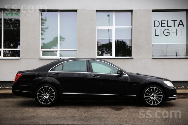 Melns Mercedes-Benz S 350 2010 Rīga, ar dzinēja tilpumu 3.00 L un nobraukumu 0 tūkst. km par 9000 €, foto 3 vietnē AUTOMOTO.COM.LV