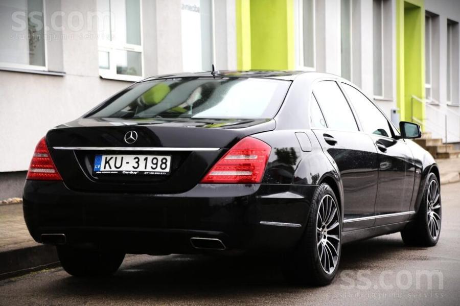 Melns Mercedes-Benz S 350 2010 Rīga, ar dzinēja tilpumu 3.00 L un nobraukumu 0 tūkst. km par 9000 €, foto 6 vietnē AUTOMOTO.COM.LV