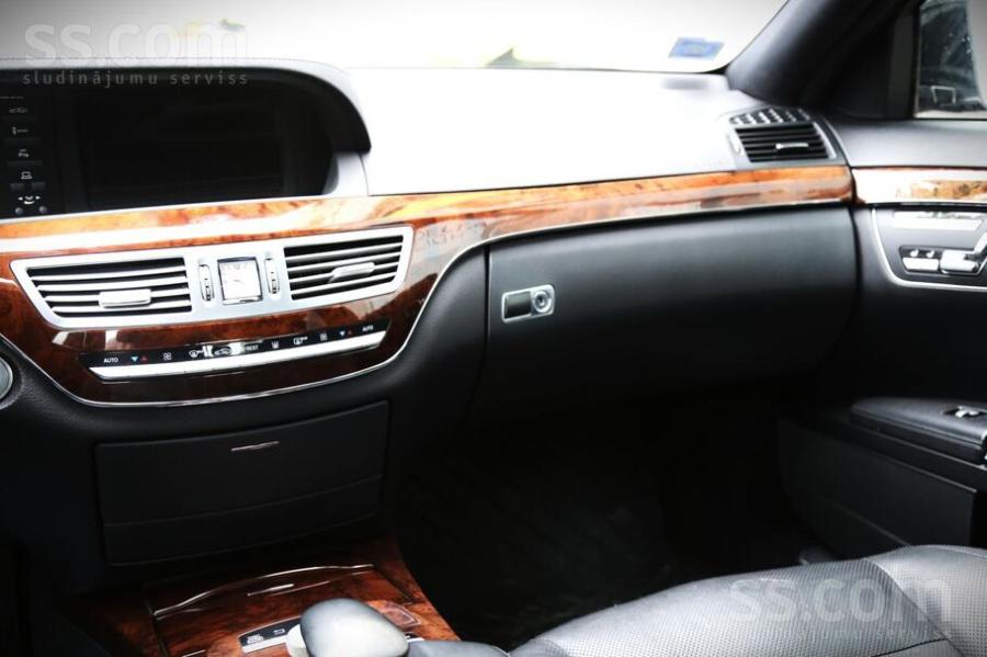 Melns Mercedes-Benz S 350 2010 Rīga, ar dzinēja tilpumu 3.00 L un nobraukumu 0 tūkst. km par 9000 €, foto 11 vietnē AUTOMOTO.COM.LV