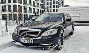 Melns Mercedes-Benz S 350 2010 Viļņa, ar dzinēja tilpumu 3.00 L un nobraukumu 400 tūkst. km par 7800 €, foto 4 vietnē AUTOMOTO.COM.LV