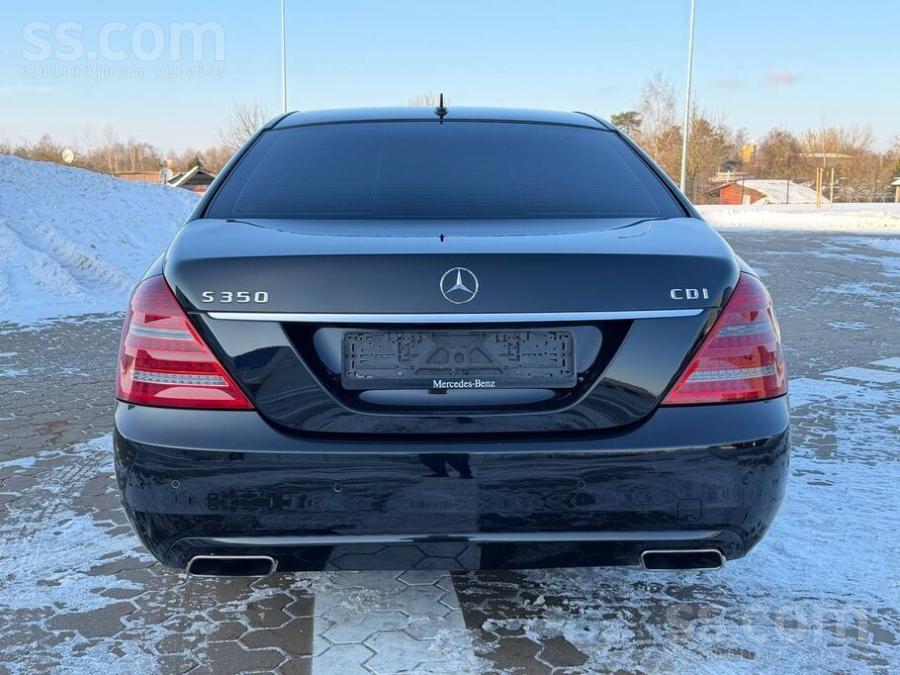 Melns Mercedes-Benz S 350 2010 Rīga, ar dzinēja tilpumu 3.00 L un nobraukumu 0 tūkst. km par 11750 €, foto 9 vietnē AUTOMOTO.COM.LV