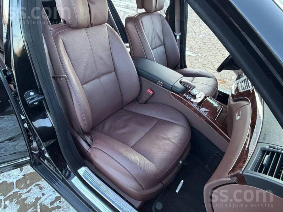 Melns Mercedes-Benz S 350 2010 Rīga, ar dzinēja tilpumu 3.00 L un nobraukumu 0 tūkst. km par 11750 €, foto 17 vietnē AUTOMOTO.COM.LV