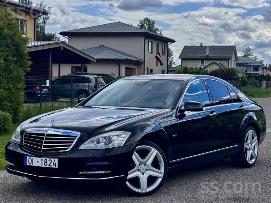 Melns Mercedes-Benz S 350 2010 Rīga, ar dzinēja tilpumu 3.00 L un nobraukumu 0 tūkst. km par 10500 €, foto 5 vietnē AUTOMOTO.COM.LV