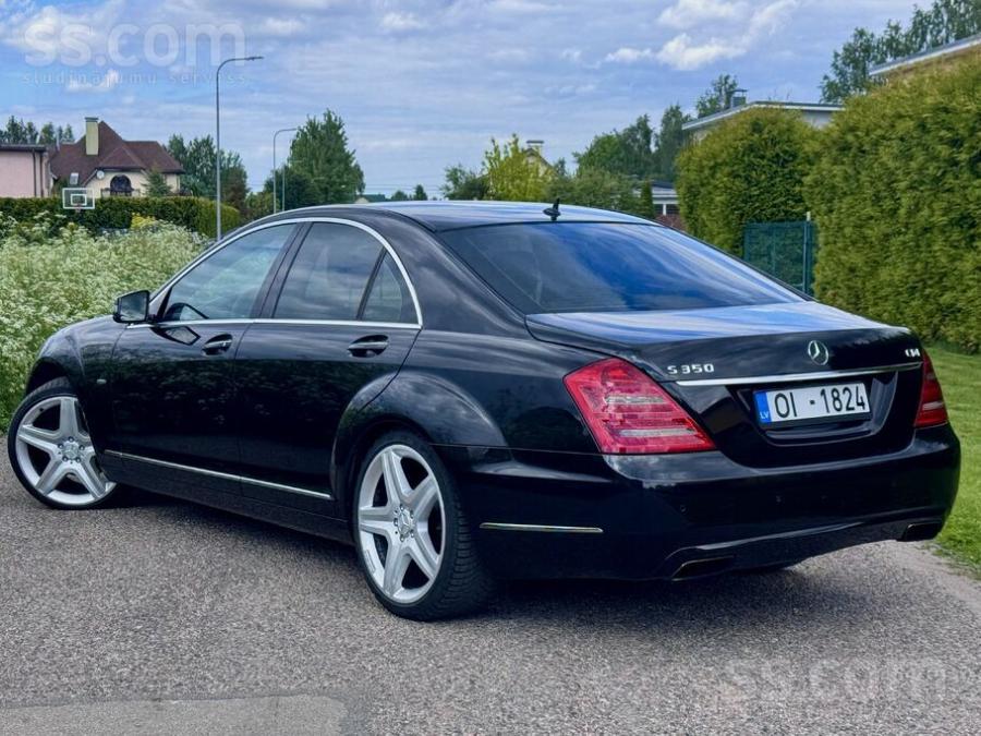 Melns Mercedes-Benz S 350 2010 Rīga, ar dzinēja tilpumu 3.00 L un nobraukumu 0 tūkst. km par 10500 €, foto 8 vietnē AUTOMOTO.COM.LV