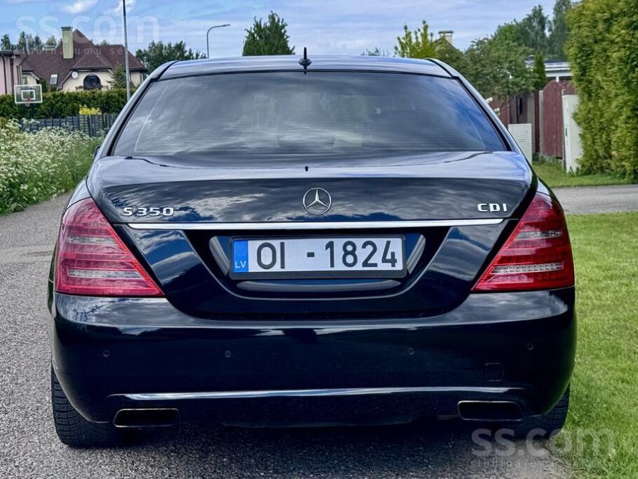 Melns Mercedes-Benz S 350 2010 Rīga, ar dzinēja tilpumu 3.00 L un nobraukumu 0 tūkst. km par 10500 €, foto 11 vietnē AUTOMOTO.COM.LV