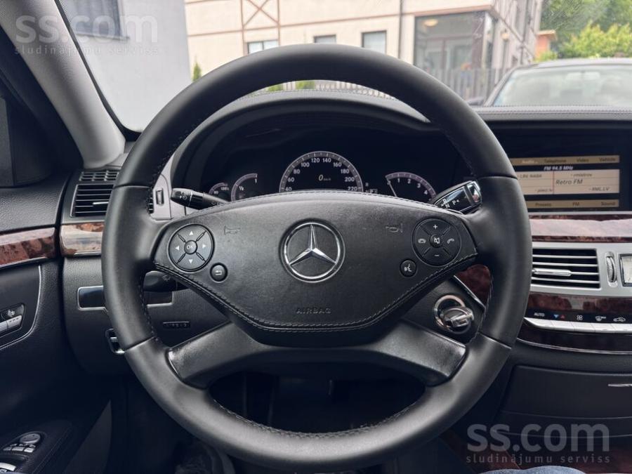 Melns Mercedes-Benz S 350 2010 Rīga, ar dzinēja tilpumu 3.00 L un nobraukumu 0 tūkst. km par 10500 €, foto 21 vietnē AUTOMOTO.COM.LV