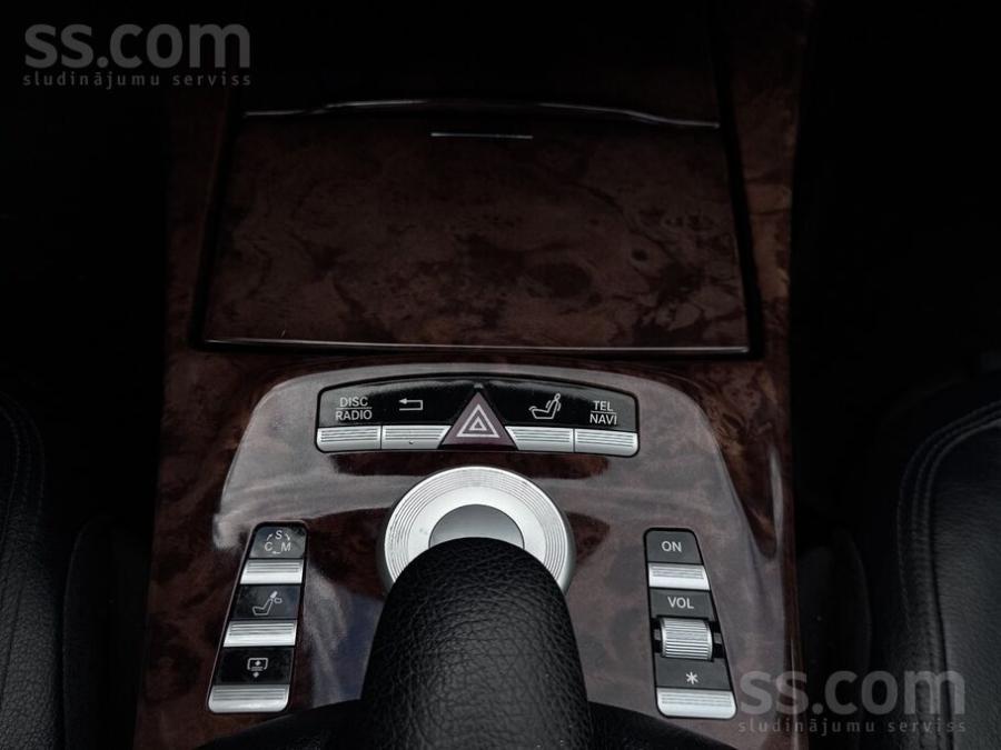 Melns Mercedes-Benz S 350 2010 Rīga, ar dzinēja tilpumu 3.00 L un nobraukumu 0 tūkst. km par 10500 €, foto 23 vietnē AUTOMOTO.COM.LV