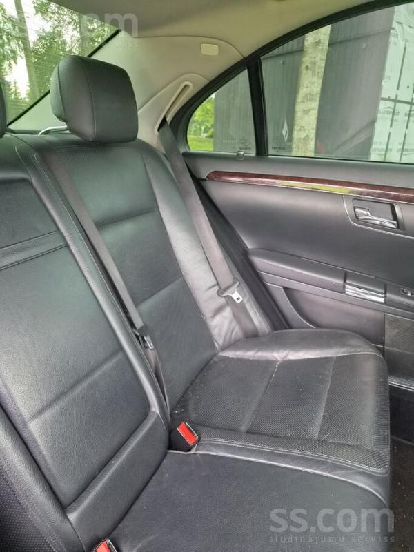 Melns Mercedes-Benz S 350 2010 Rīga, ar dzinēja tilpumu 3.00 L un nobraukumu 225 tūkst. km par 10000 €, foto 6 vietnē AUTOMOTO.COM.LV