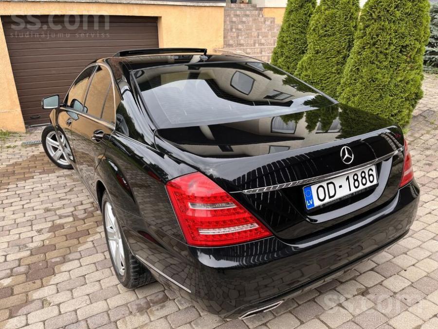 Melns Mercedes-Benz S 350 2010 Rīga, ar dzinēja tilpumu 3.00 L un nobraukumu 298 tūkst. km par 10300 €, foto 5 vietnē AUTOMOTO.COM.LV