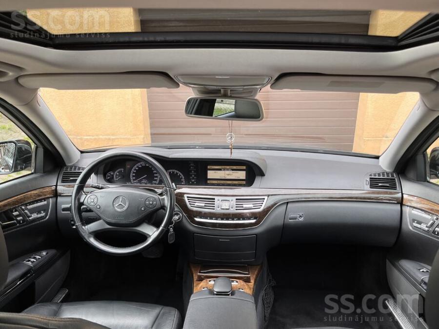 Melns Mercedes-Benz S 350 2010 Rīga, ar dzinēja tilpumu 3.00 L un nobraukumu 298 tūkst. km par 10300 €, foto 15 vietnē AUTOMOTO.COM.LV