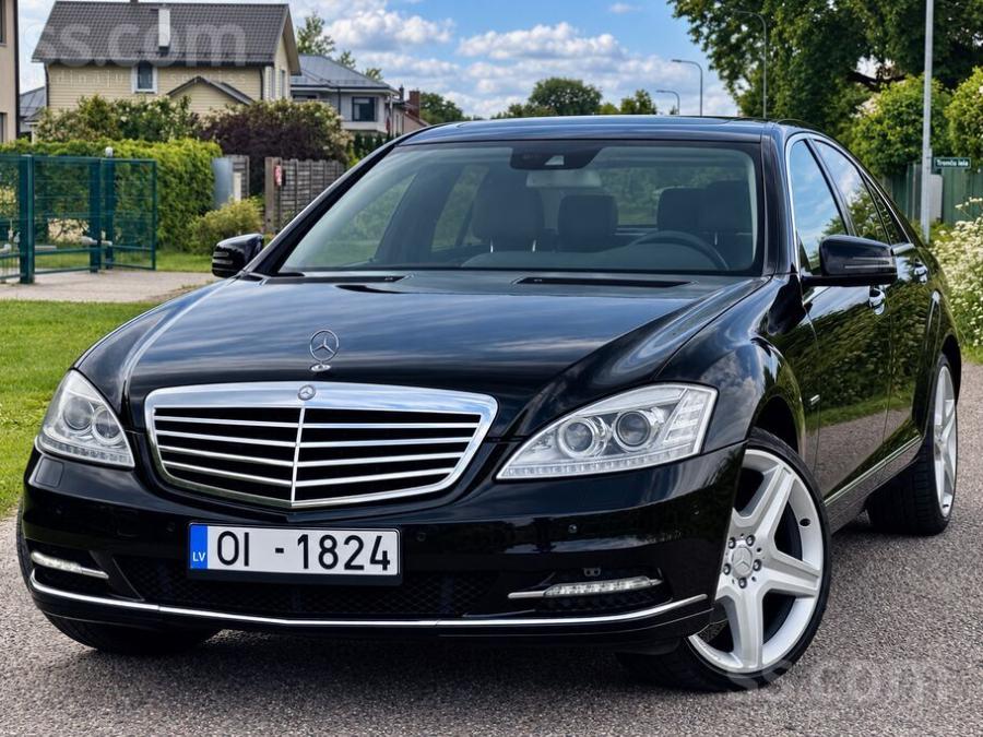 Melns Mercedes-Benz S 350 2010 Rīga, ar dzinēja tilpumu 3.00 L un nobraukumu 319 tūkst. km par 10000 €, foto 1 vietnē AUTOMOTO.COM.LV