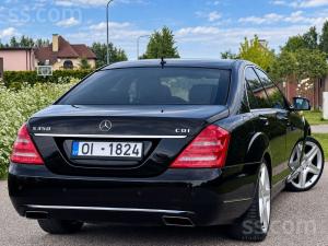 Melns Mercedes-Benz S 350 2010 Rīga, ar dzinēja tilpumu 3.00 L un nobraukumu 319 tūkst. km par 10000 €, foto 6 vietnē AUTOMOTO.COM.LV