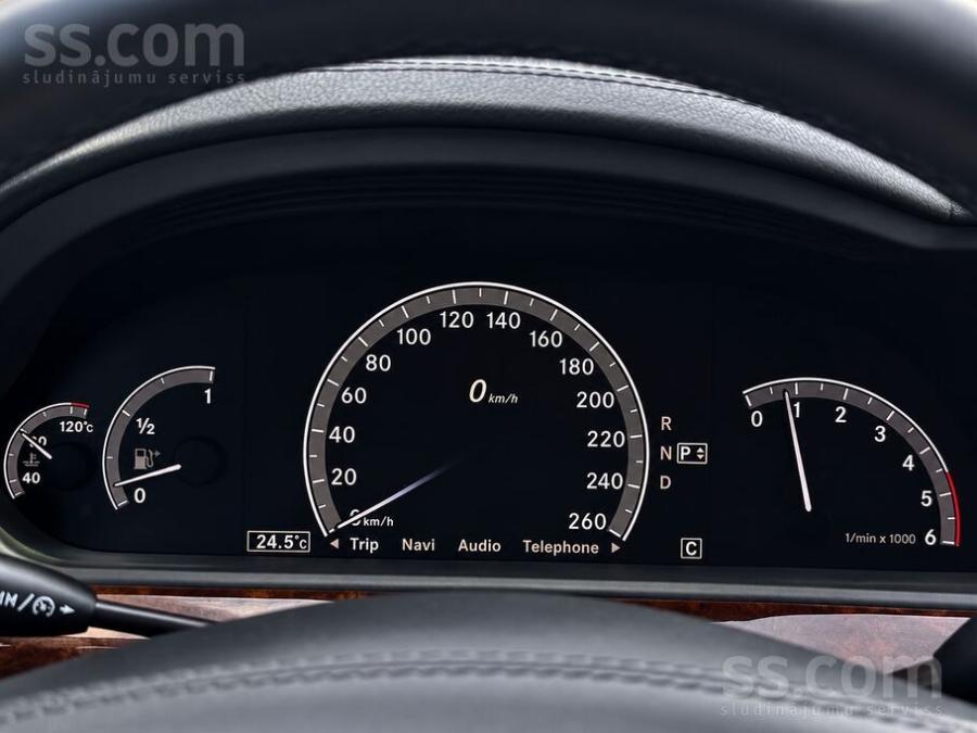 Melns Mercedes-Benz S 350 2010 Rīga, ar dzinēja tilpumu 3.00 L un nobraukumu 319 tūkst. km par 10000 €, foto 22 vietnē AUTOMOTO.COM.LV