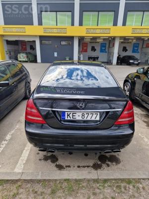 Melns Mercedes-Benz S 350 2011 Rīga, ar dzinēja tilpumu 3.00 L un nobraukumu 217 tūkst. km par 12000 €, foto 4 vietnē AUTOMOTO.COM.LV