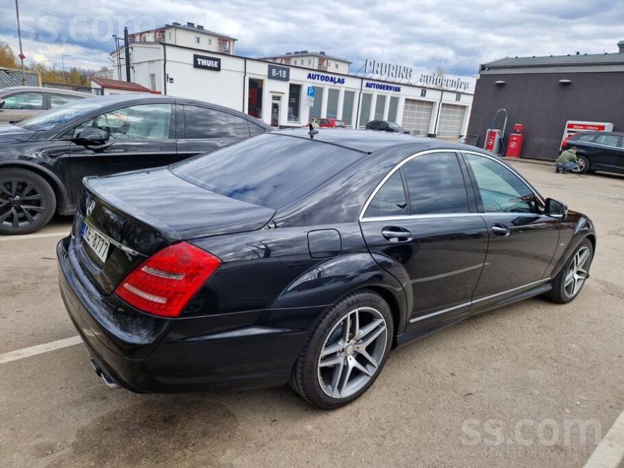 Melns Mercedes-Benz S 350 2011 Rīga, ar dzinēja tilpumu 3.00 L un nobraukumu 217 tūkst. km par 12000 €, foto 6 vietnē AUTOMOTO.COM.LV