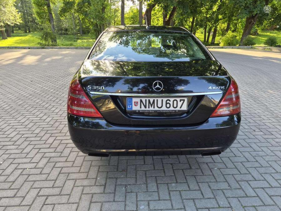 Melns Mercedes-Benz S 350 2011 Lazdijai, ar dzinēja tilpumu 2.99 L un nobraukumu 268 tūkst. km par 8500 €, foto 12 vietnē AUTOMOTO.COM.LV