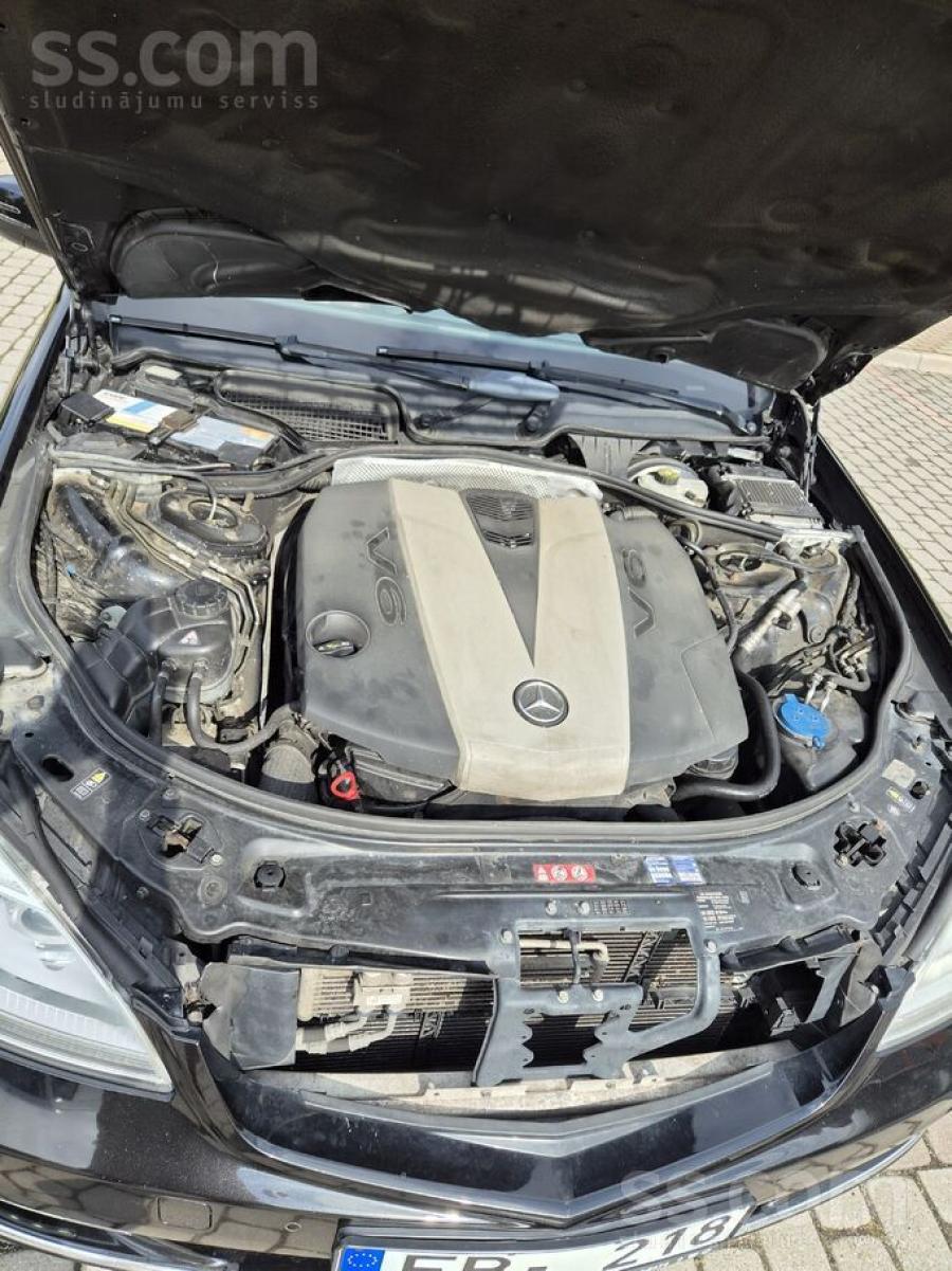 Black Mercedes-Benz S 350 2011 in Ventspils, with an engine capacity of 3.00 L and mileage of 261 thousand km for 12650 €, photo 33 on AUTOMOTO.COM.LV