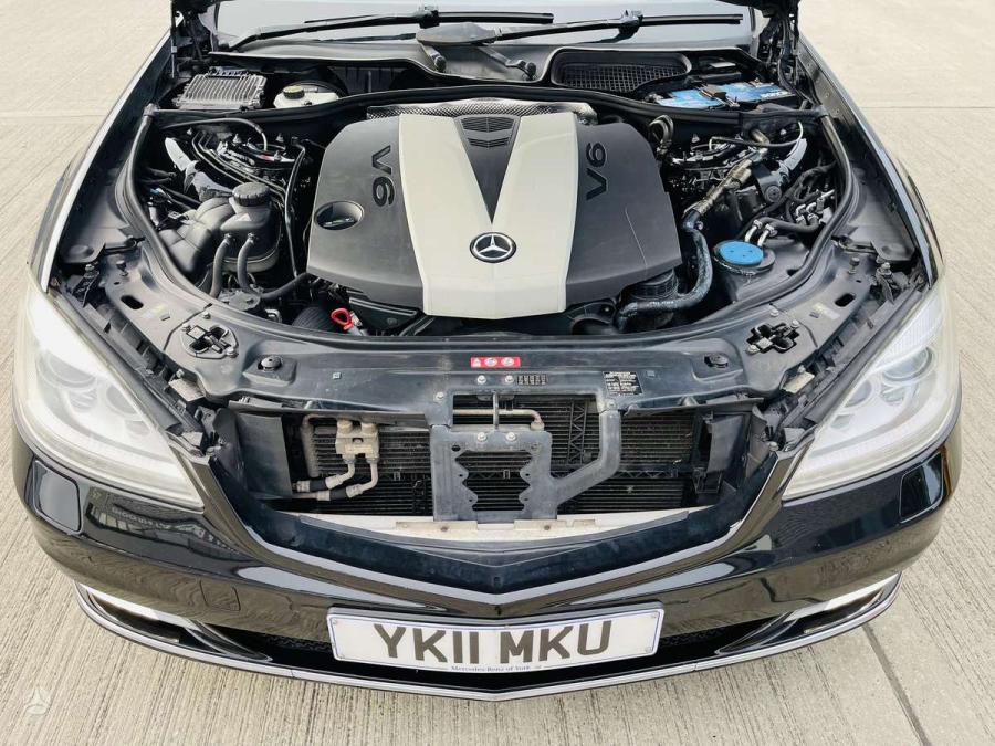 Melns Mercedes-Benz S 350 2011 Raseiniai, ar dzinēja tilpumu 2.99 L un nobraukumu 195 tūkst. km par 4800 €, foto 31 vietnē AUTOMOTO.COM.LV