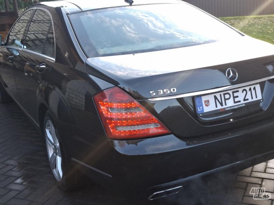Melns Mercedes-Benz S 350 2012 Kauņa, ar dzinēja tilpumu 3.00 L un nobraukumu 380 tūkst. km par 12900 €, foto 6 vietnē AUTOMOTO.COM.LV