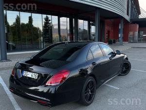 Black Mercedes-Benz S 350 2013 in Riga, with an engine capacity of 3.50 L and mileage of 0 thousand km for 24000 €, photo 4 on AUTOMOTO.COM.LV