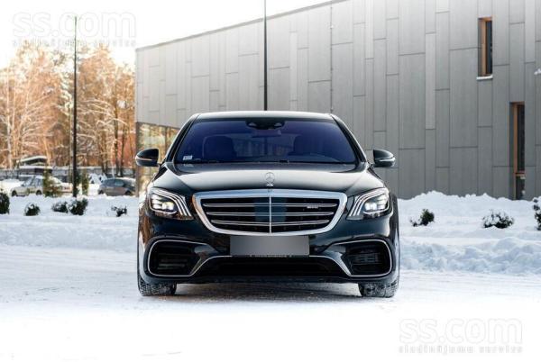 Black Mercedes-Benz S 350 2013 in Riga, with an engine capacity of 3.00 L and mileage of 164 thousand km for 28800 €, photo 4 on AUTOMOTO.COM.LV