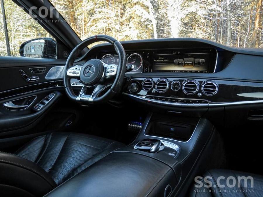 Melns Mercedes-Benz S 350 2013 Rīga, ar dzinēja tilpumu 3.00 L un nobraukumu 164 tūkst. km par 28800 €, foto 15 vietnē AUTOMOTO.COM.LV