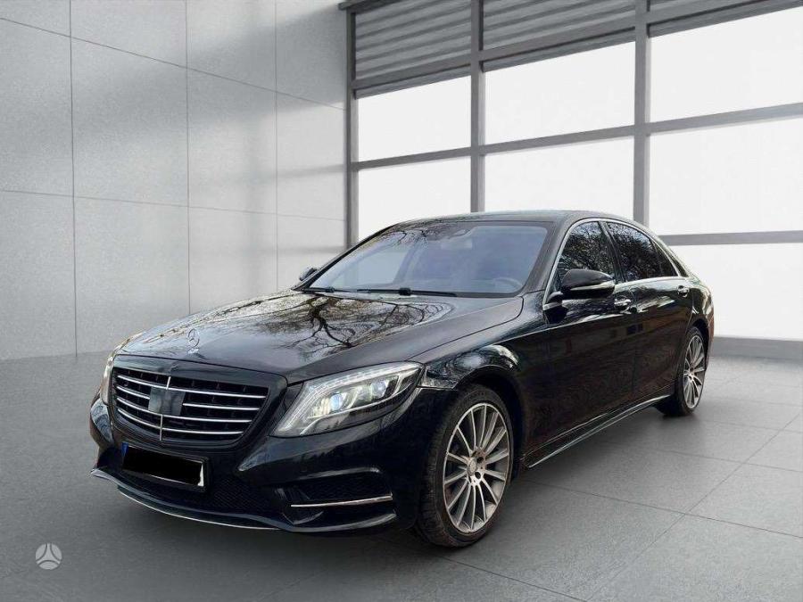 Melns Mercedes-Benz S 350 2013 Kauņa, ar dzinēja tilpumu 2.99 L un nobraukumu 296 tūkst. km par 17900 €, foto 1 vietnē AUTOMOTO.COM.LV