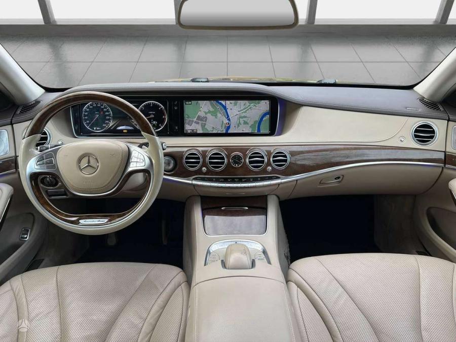 Melns Mercedes-Benz S 350 2013 Kauņa, ar dzinēja tilpumu 2.99 L un nobraukumu 296 tūkst. km par 17900 €, foto 12 vietnē AUTOMOTO.COM.LV