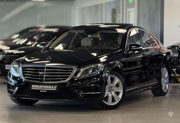 Black Mercedes-Benz S 350 2013 in Klaipeda, with an engine capacity of 2.99 L and mileage of 265 thousand km for 25900 €, photo 11 on AUTOMOTO.COM.LV