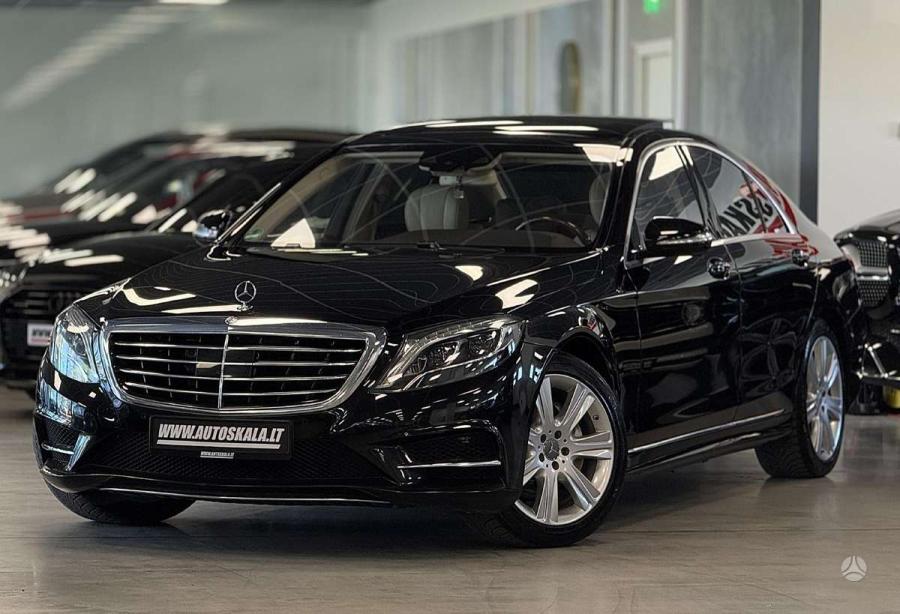 Melns Mercedes-Benz S 350 2013 Klaipėda, ar dzinēja tilpumu 2.99 L un nobraukumu 265 tūkst. km par 25900 €, foto 11 vietnē AUTOMOTO.COM.LV
